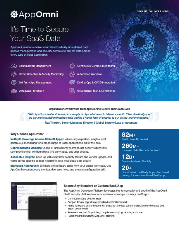 SaaS Security Documentation and Resources | AppOmni