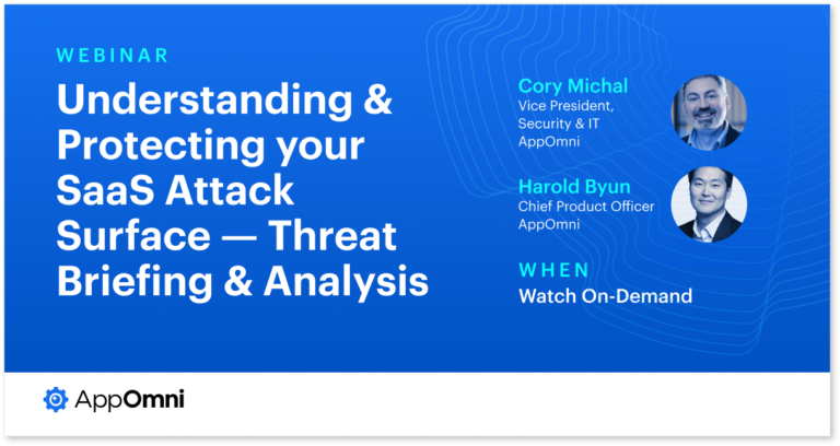 Saas Security Use Case Threat Detection Appomni