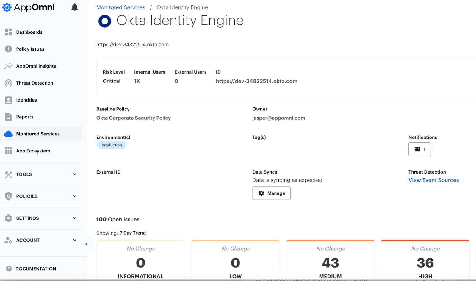 Better SaaS Security with AppOmni and Okta Identity Engine | AppOmni