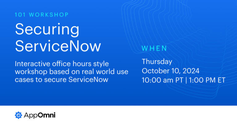 The SaaS Security Platform | AppOmni